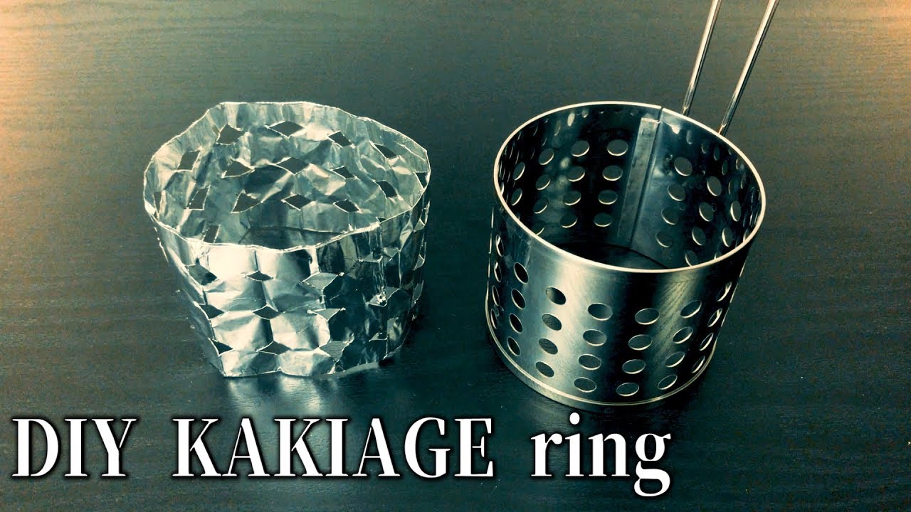 【DIY】How to make KAKIAGE ring - YouTube