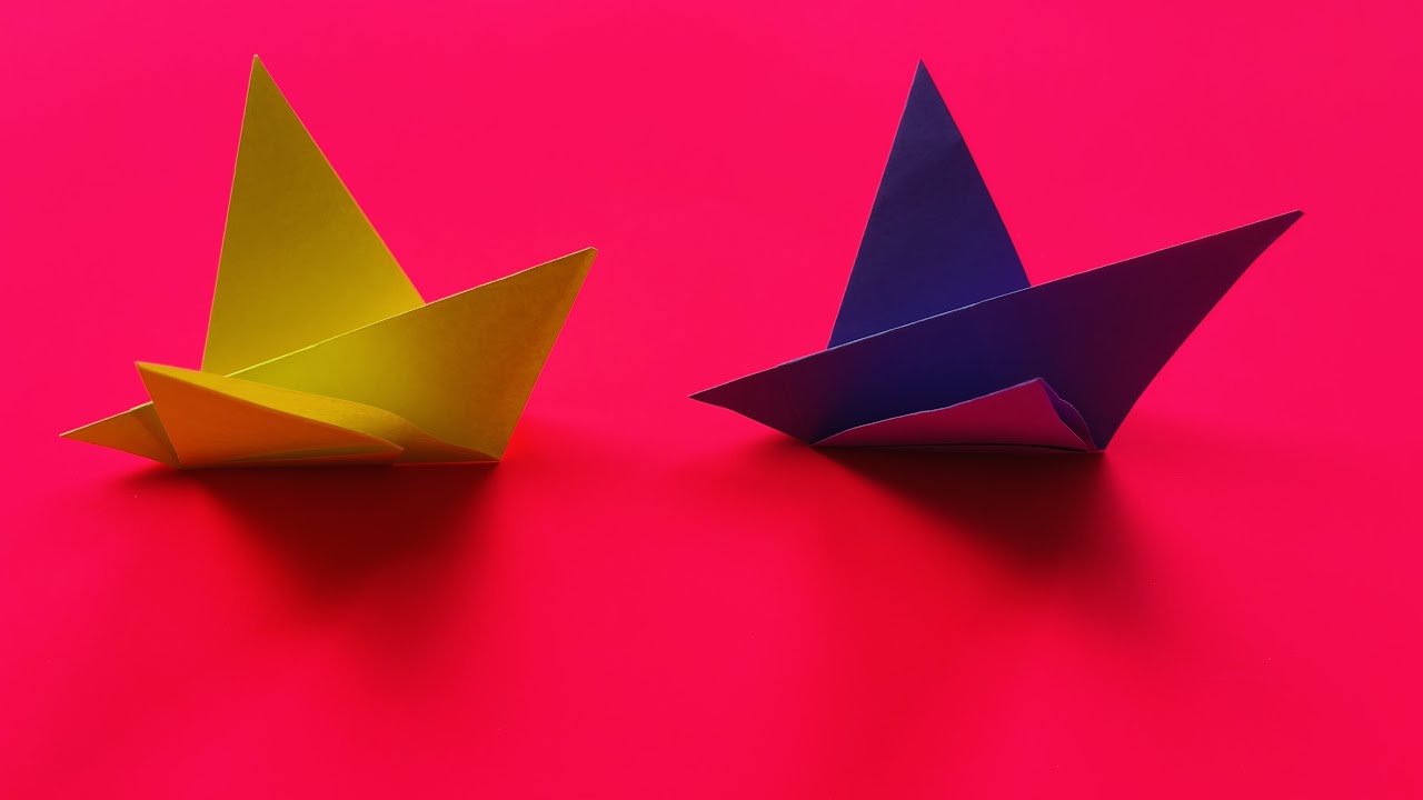 One Minute Make Easy Paper Nightingale | Origami Paper Nightingale ...