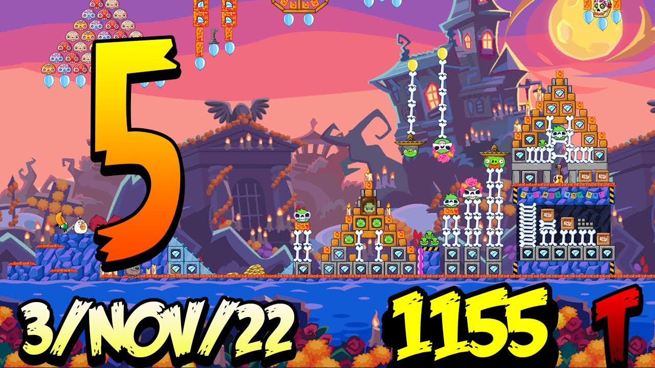 Angry Birds Friends Level 5 Tournament 1155 Highscore POWER-UP ...
