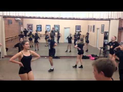 WHSPA Tap rehearsal - YouTube