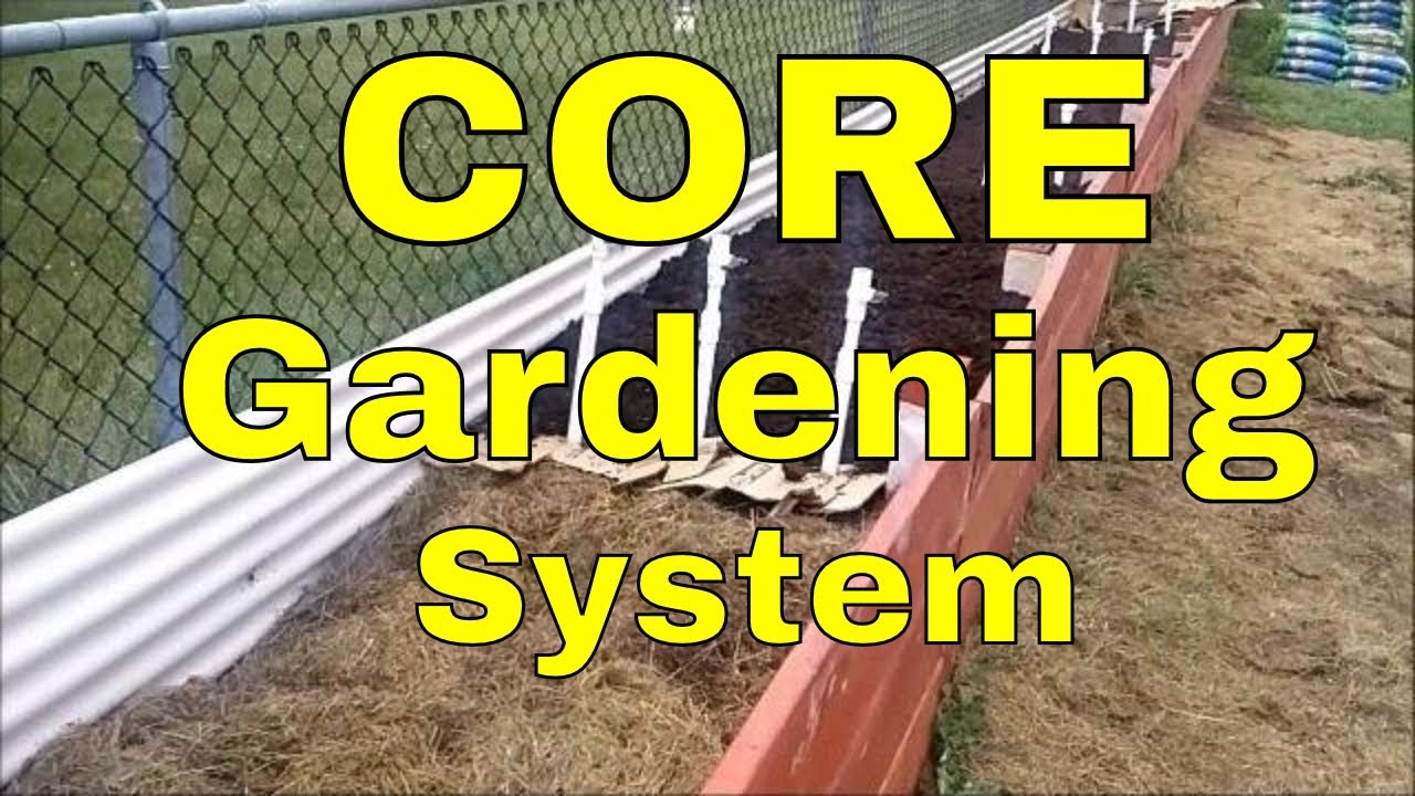 Raised Bed "CORE" gardening system - garden video - YouTube