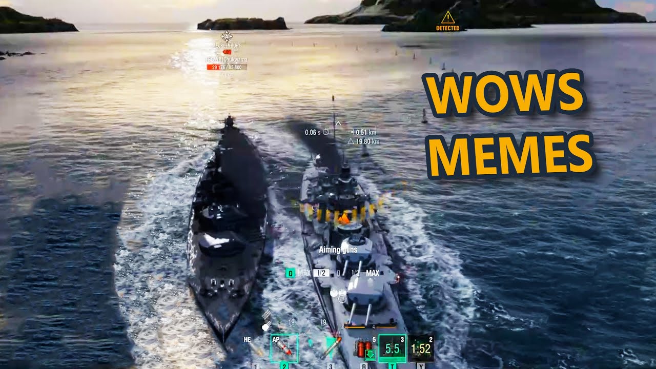 WoWs Funny Memes 87 - YouTube