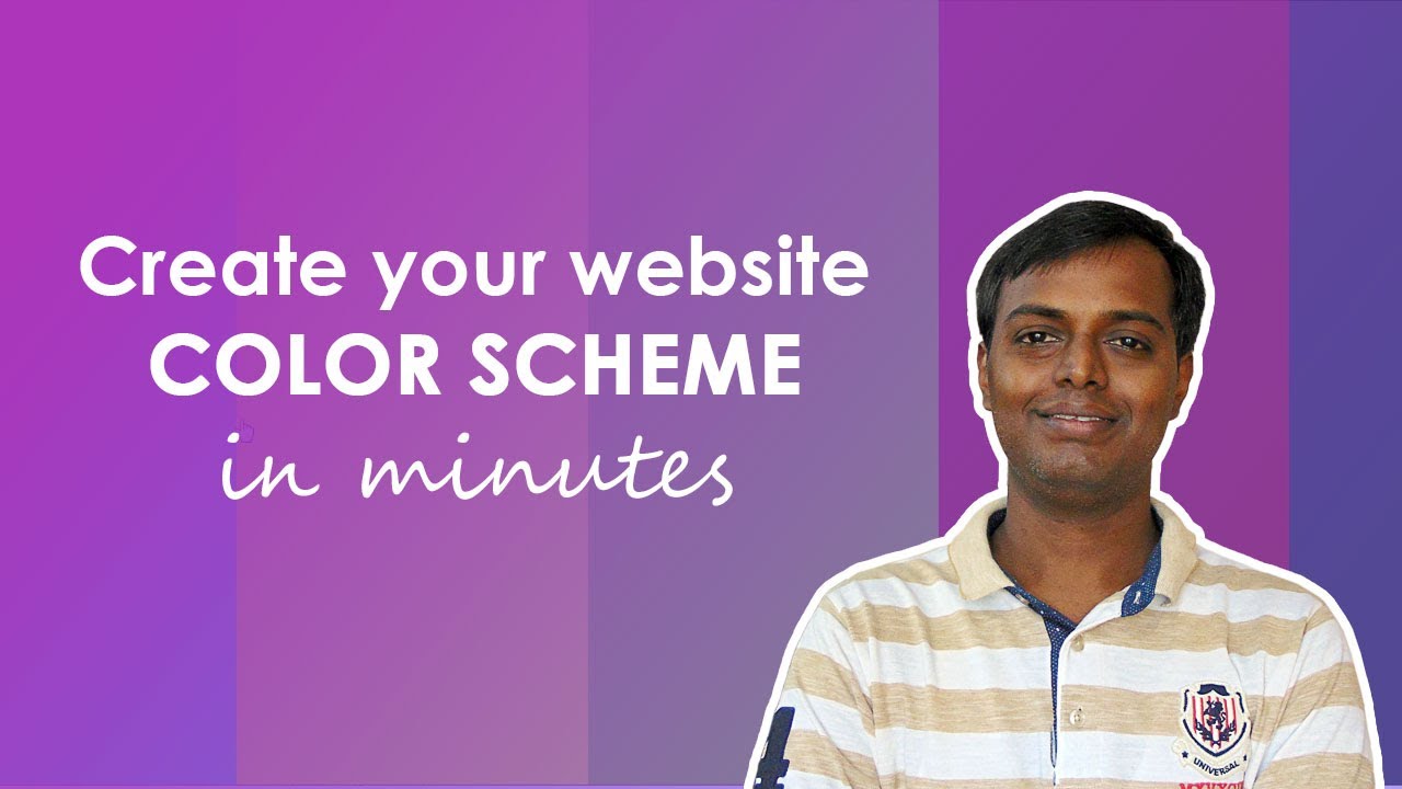 How to create your own color scheme and add it to elementor - YouTube