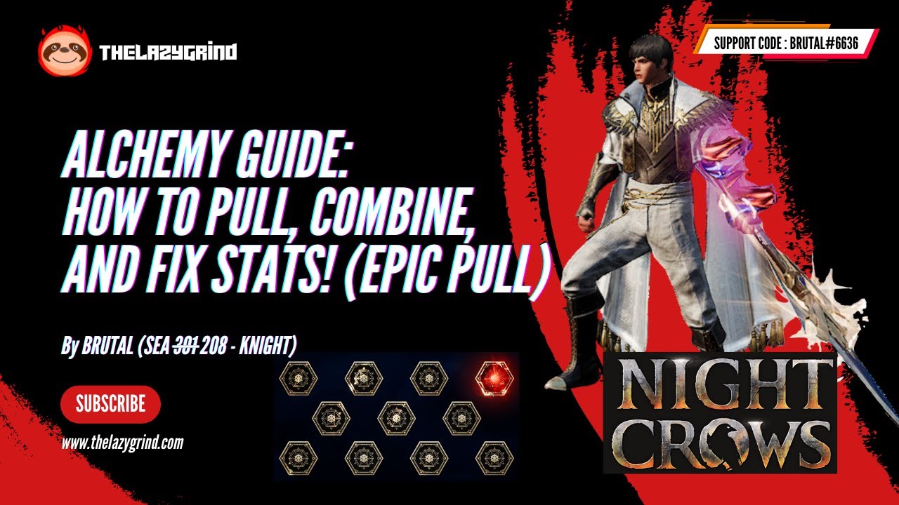 Alchemy Guide: How to Pull, Combine, and Optimize Stats! (Epic Pull ...