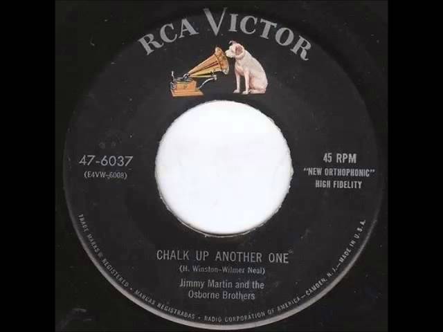 Jimmy Martin & The Osborne Brothers - Chalk Up Another One Chords ...