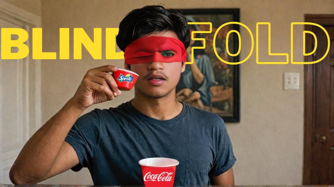 The Ultimate Blindfolded Soft drink Taste Test!☠️ #challenge - YouTube