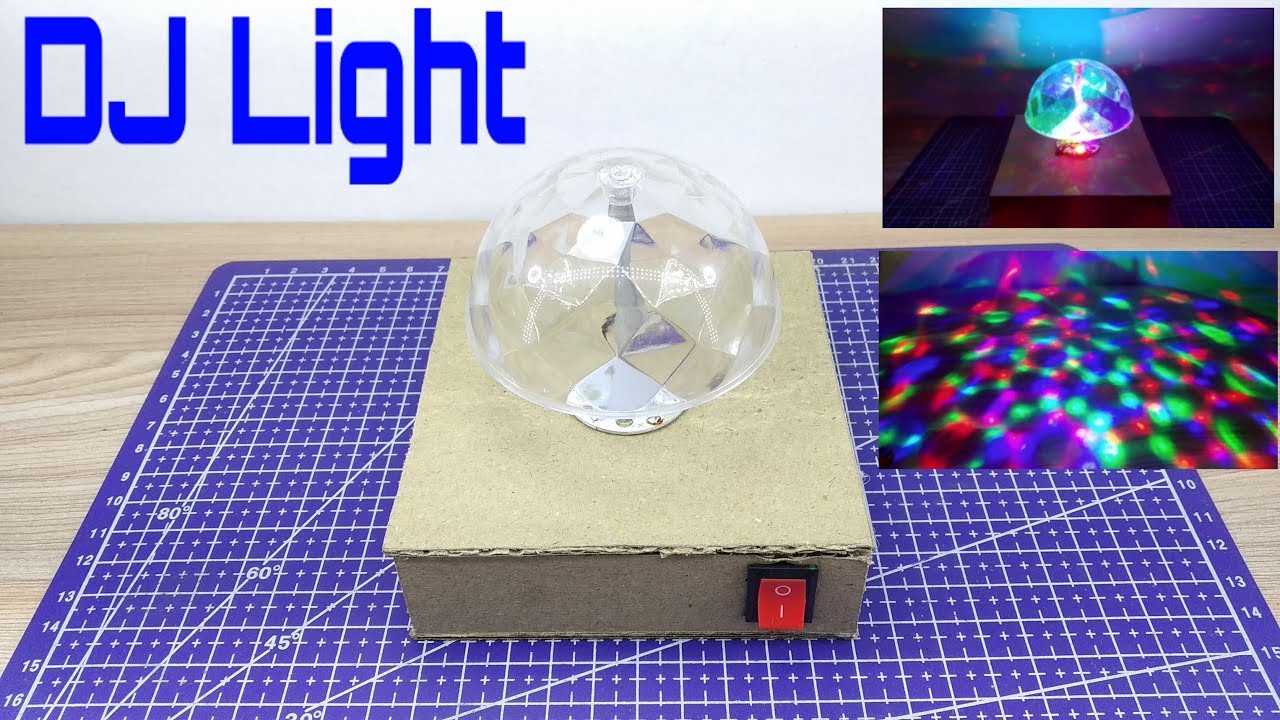 How To Make A DJ Light At Home ॥ Homemade DJ Light ॥ The Hammer - YouTube