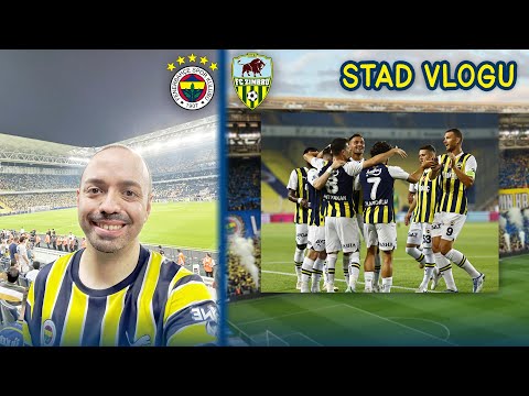 Fenerbahçe vs. Zimbru | Yeni Transferler Şov Yaptı | Stadyum Vlogu | 4k