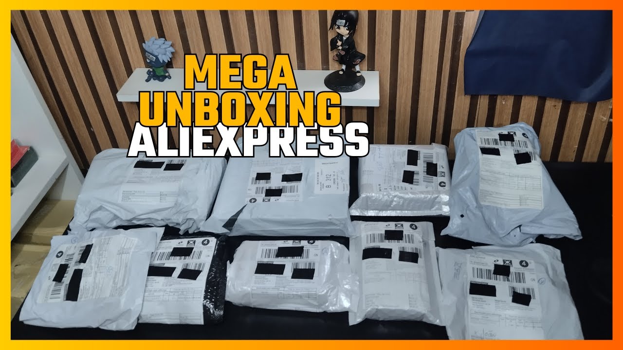 MEGA UNBOXING DO ALIEXPRESS PRODUTOS CAMPEÃO DE VENDAS - YouTube