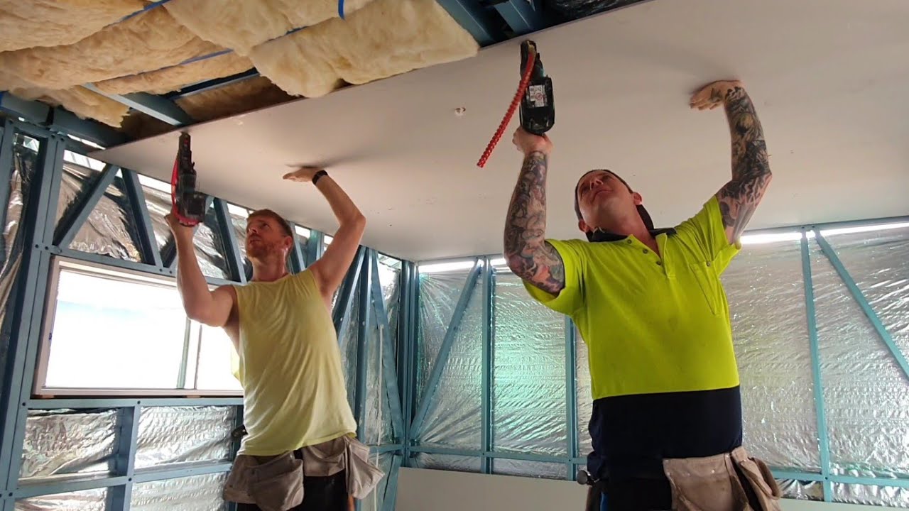 Why Contract Construction Workers Drywall Fast Explained - YouTube