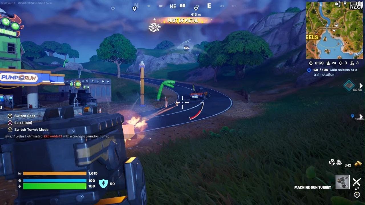 Fortnite_chapter 5,season 3 car chase - YouTube