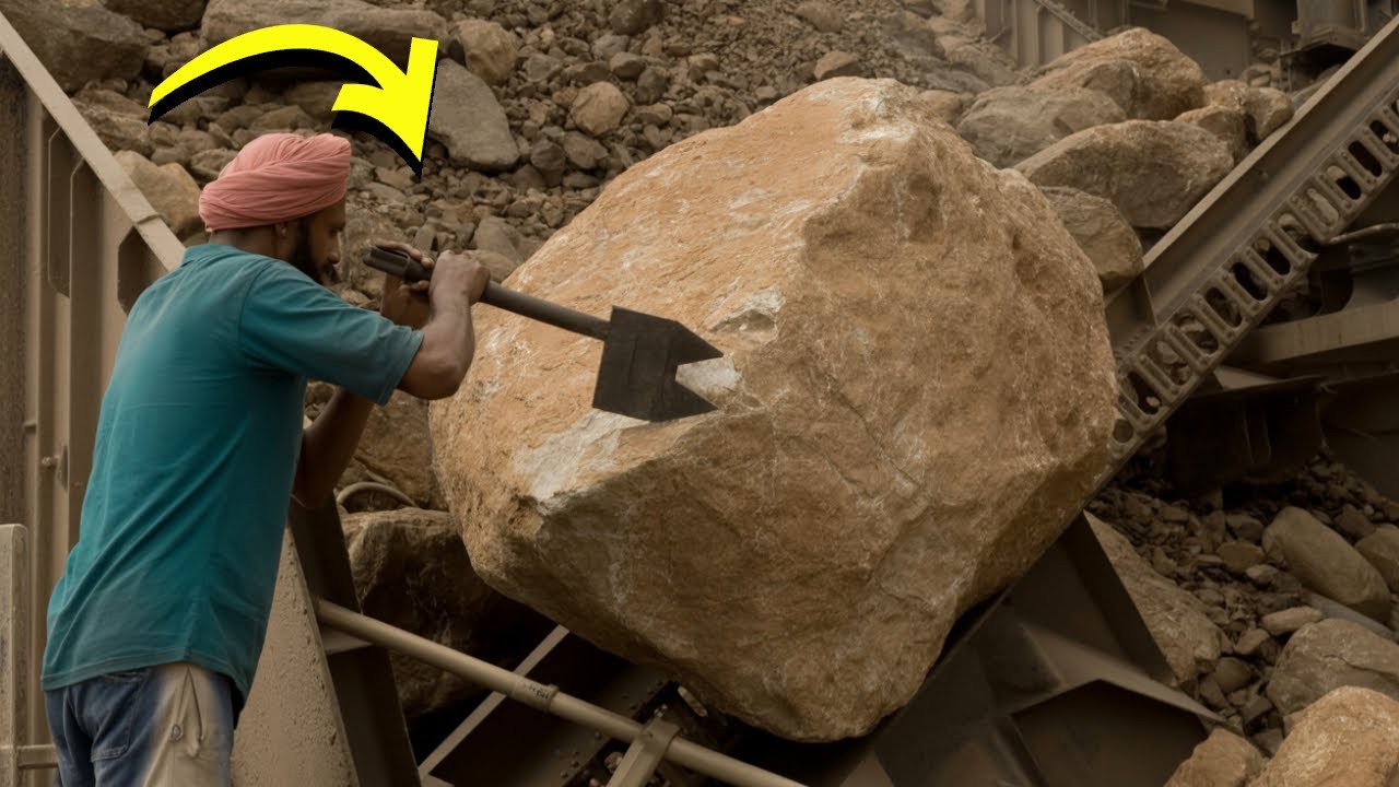 #GIANT after GIANT ! BIGGEST Stone CRUSHER in the World ! #Extreme ...