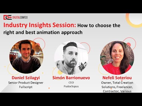 Industry Insights Session: How to choose the right and best animation ...