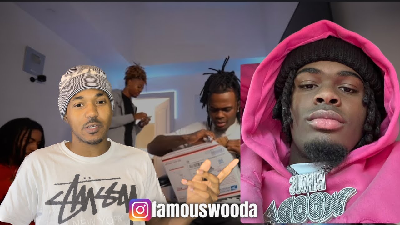 YOUTUBER FAMOUS WOODA RATED MY CLOTHING BRAND! GUESS WHAT HE SAID ...