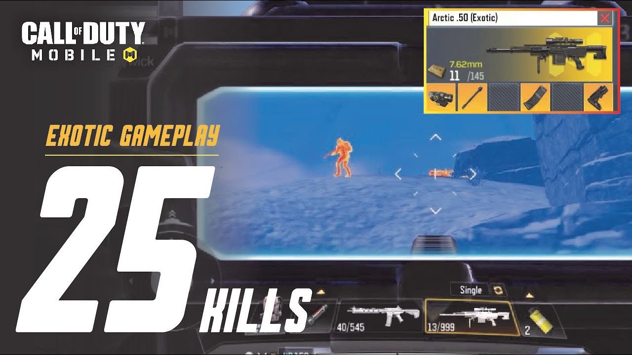 *ARCTIC.50 EXOTIC* SNIPER PALING BEST DALAM CALL OF DUTY: MOBILE BATTLE ...