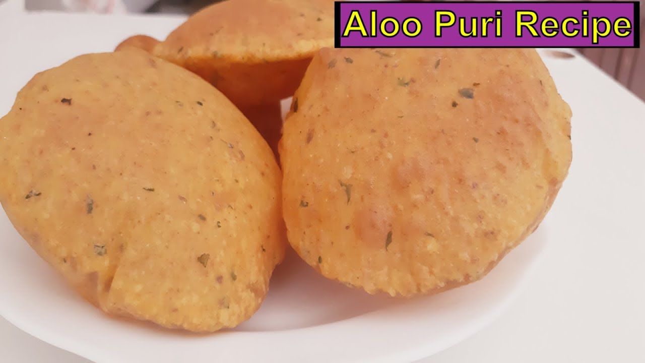 Aloo Puri Recipe | Potato Poori | आलू मसाला पूरी । Alu ki puri - YouTube