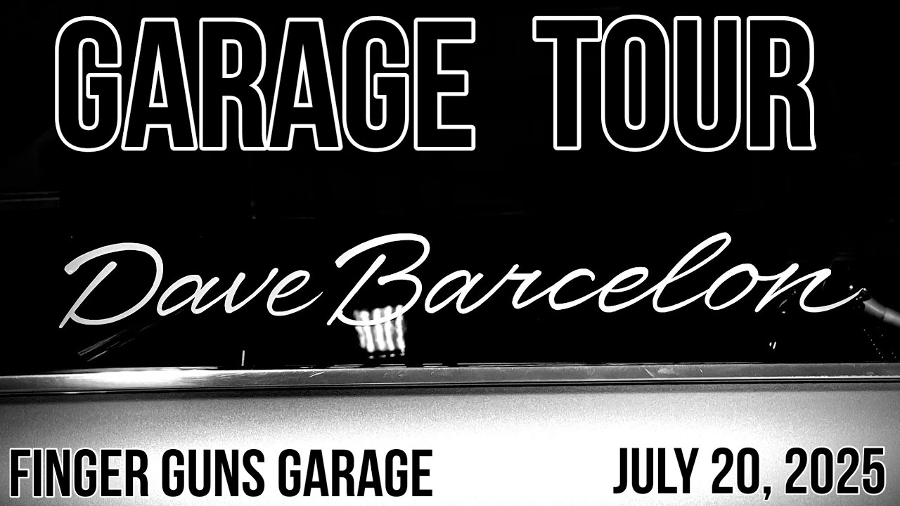 Dave Barcelon’s Shop Tour - Washington - July 20, 2025 - YouTube
