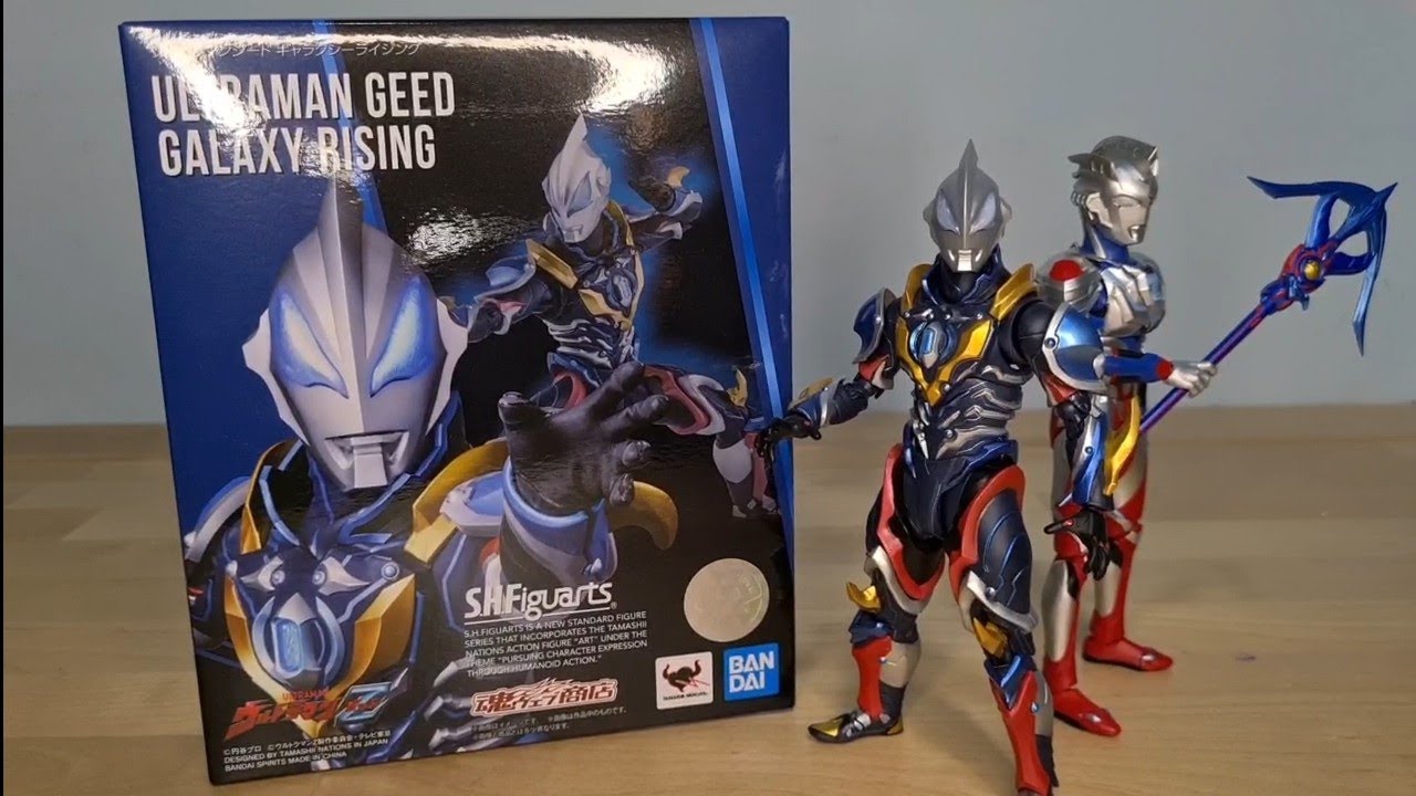 Birthday unboxing of the SHF ULTRAMAN GEED GALAXY RISING (P-Bandai ...