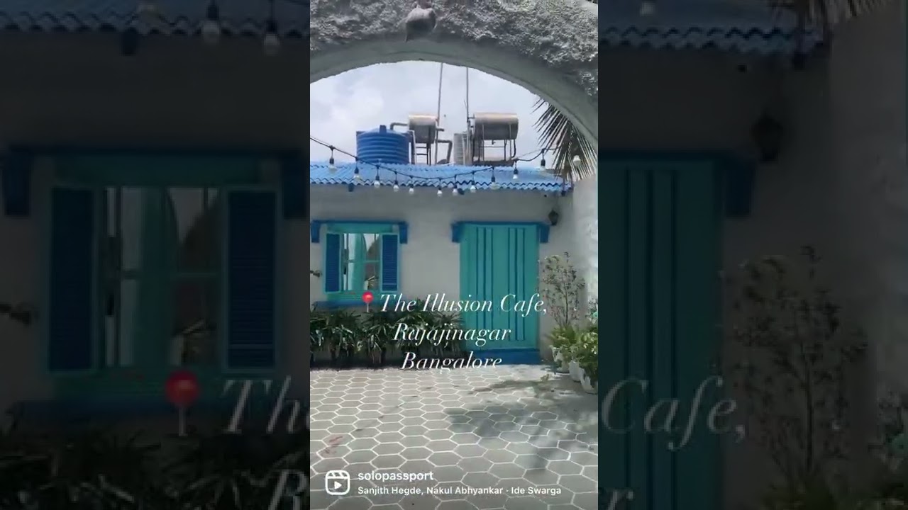 The Illusion Cafe, Rajajinagar Bangalore - YouTube