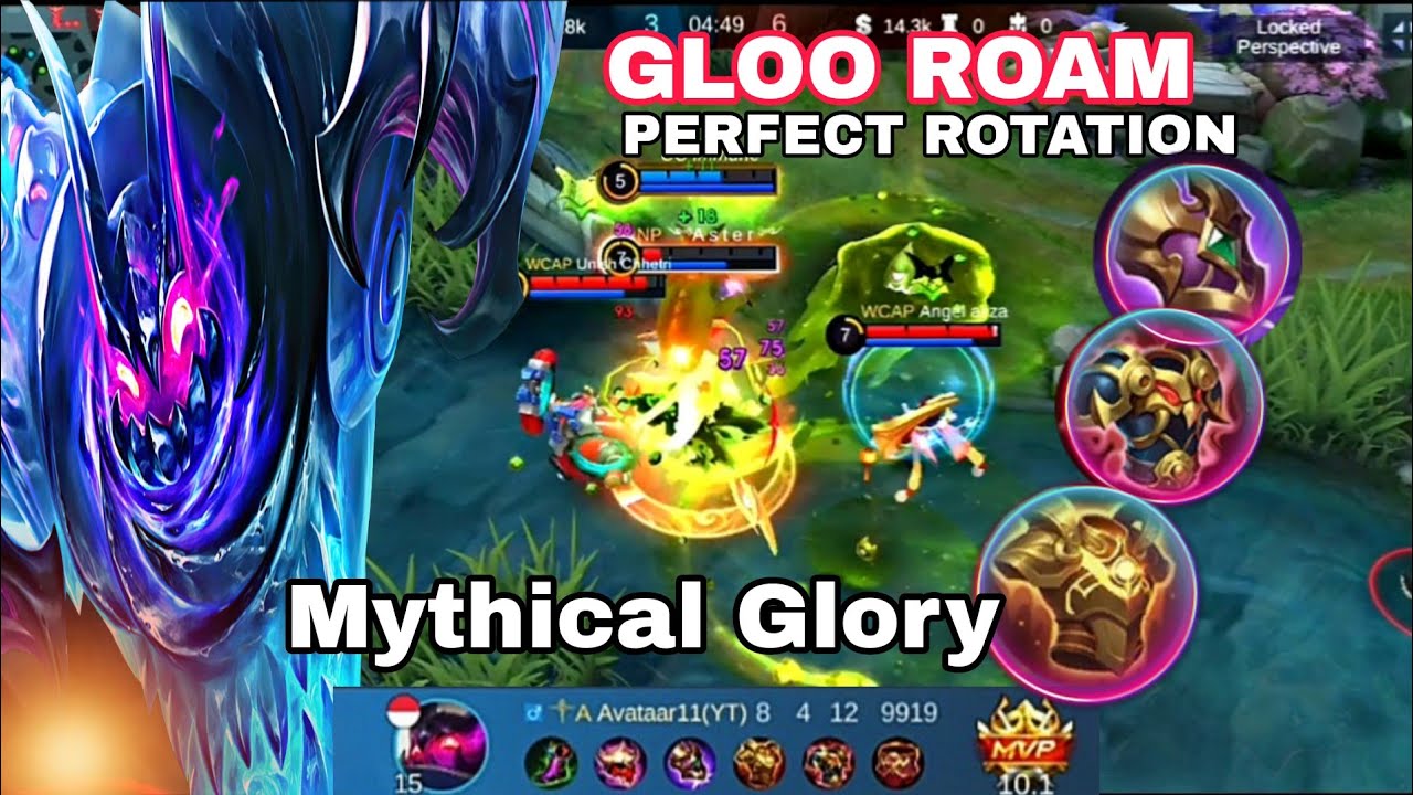 GLOO GAMEPLAY ~ PERFECT ROAM ROTATION | GLOO BEST BUILD 2024 ...