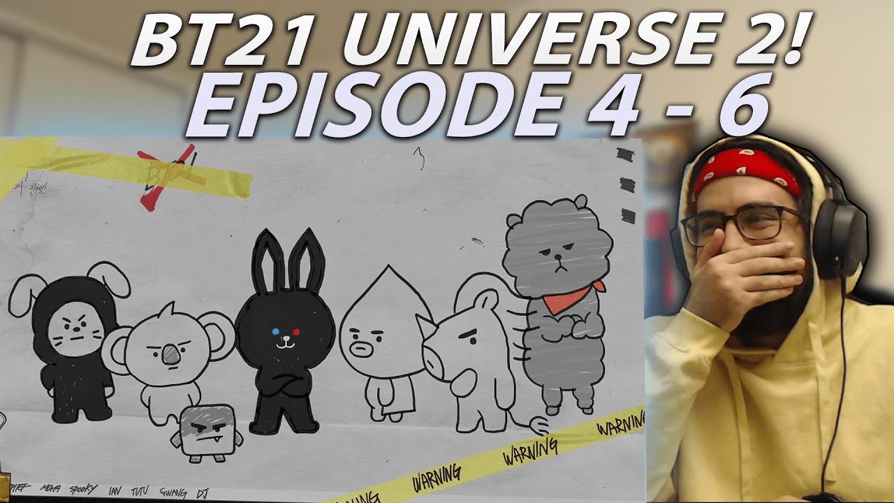 RIVALS!? - [BT21] BT21 UNIVERSE 2 EP.04 - 06 | Reaction - YouTube