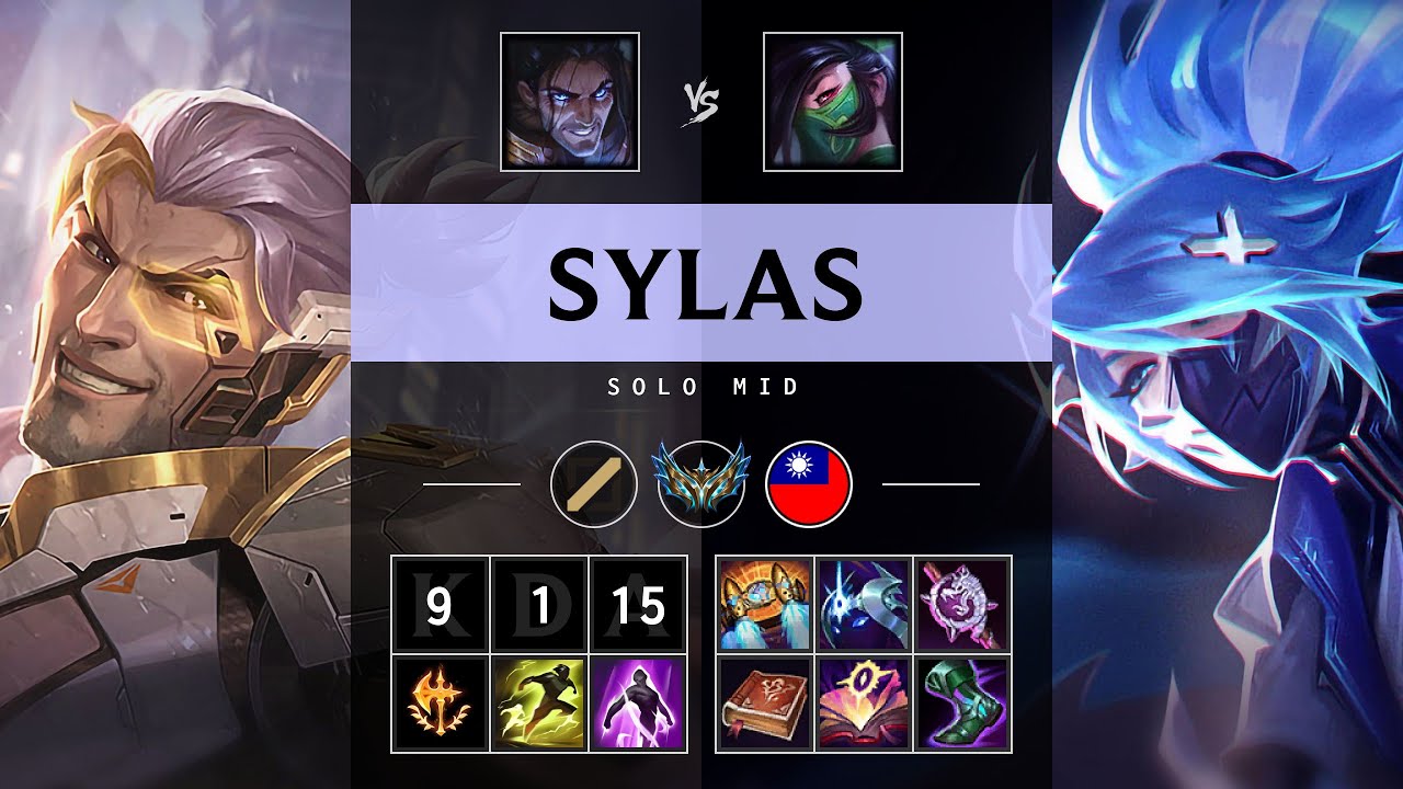 Sylas Mid vs Akali: Unstoppable - TW Challenger Patch 25.S1.2 - YouTube