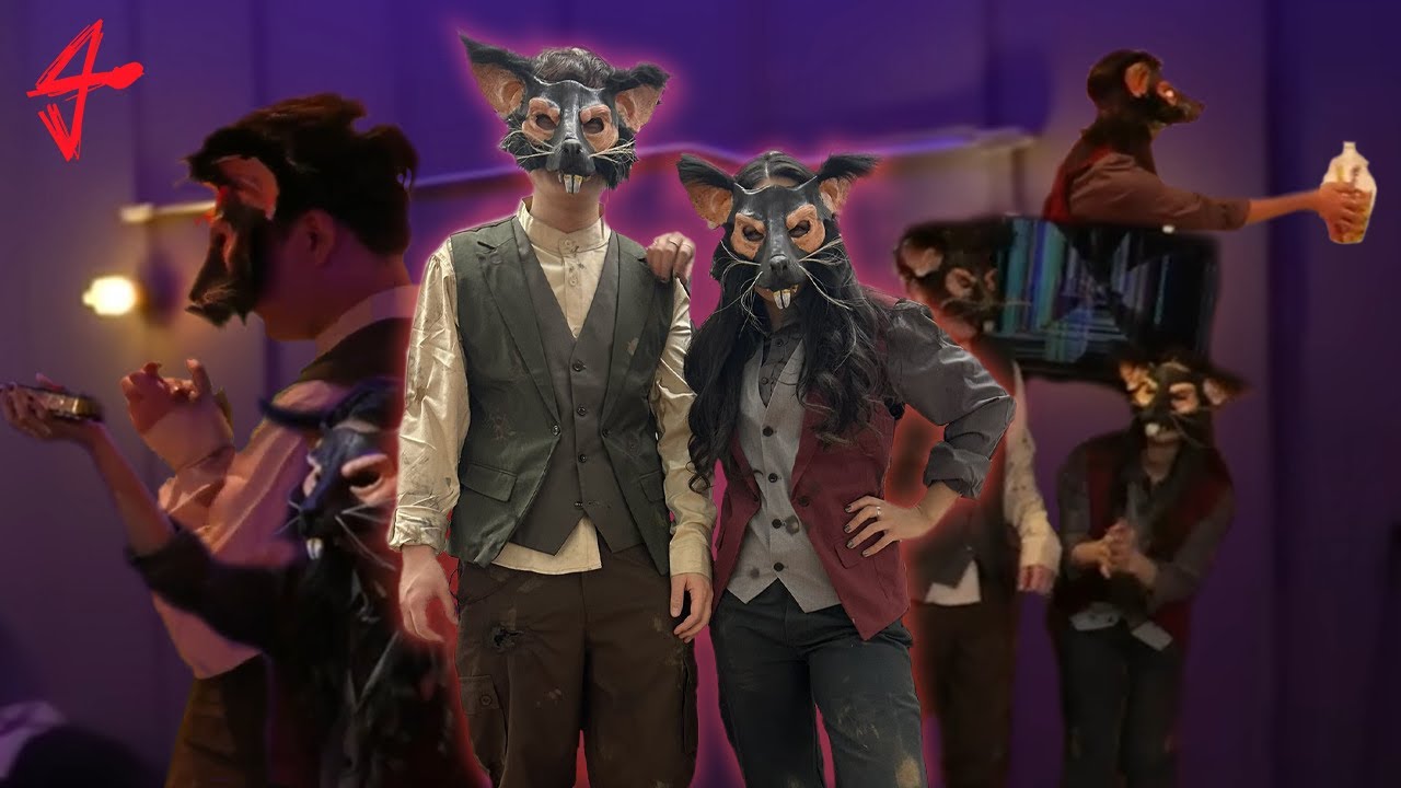 Valkyrae and Sykkuno as Jerma's rat sidekicks in Generation Loss - YouTube