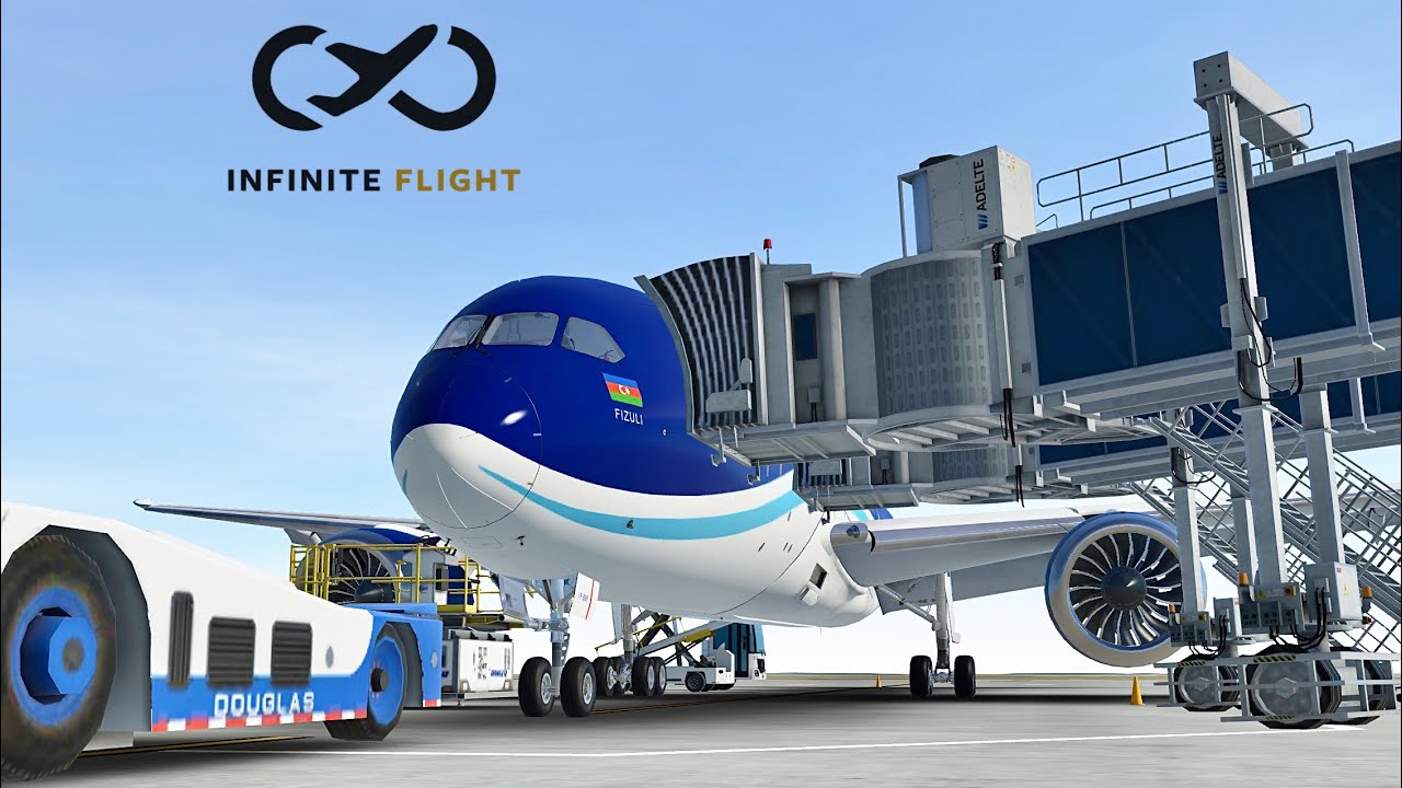 INFINITE FLIGHT PRO | BAKU-PARIS B787-8 AZERBAIJAN | Medıum Haul/Orta ...