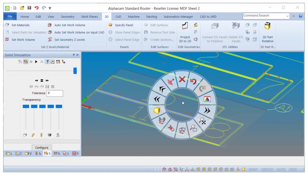Using Polyboard with Alphacam | Wood Designer Ltd - YouTube