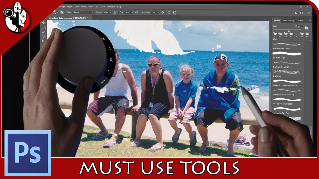 Two must use tools in photoshop CC for image repairs - YouTube