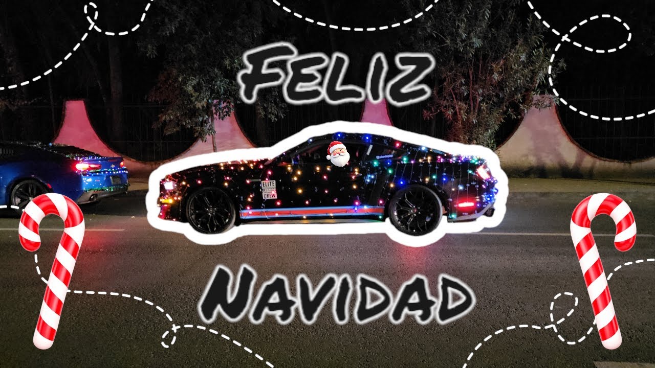 | Adornamos el Mustang para Navidad | FELIZ NAVIDAD | ORLANDOJOBP ...