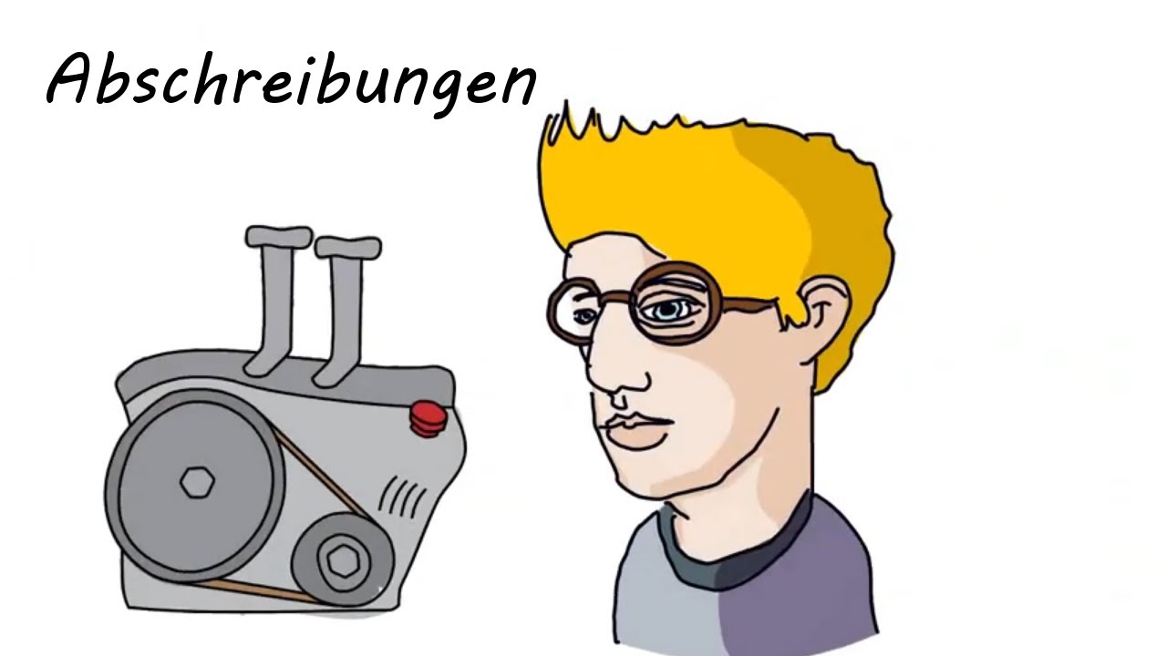 Abschreibungen linear degressiv zeitanteilig - YouTube