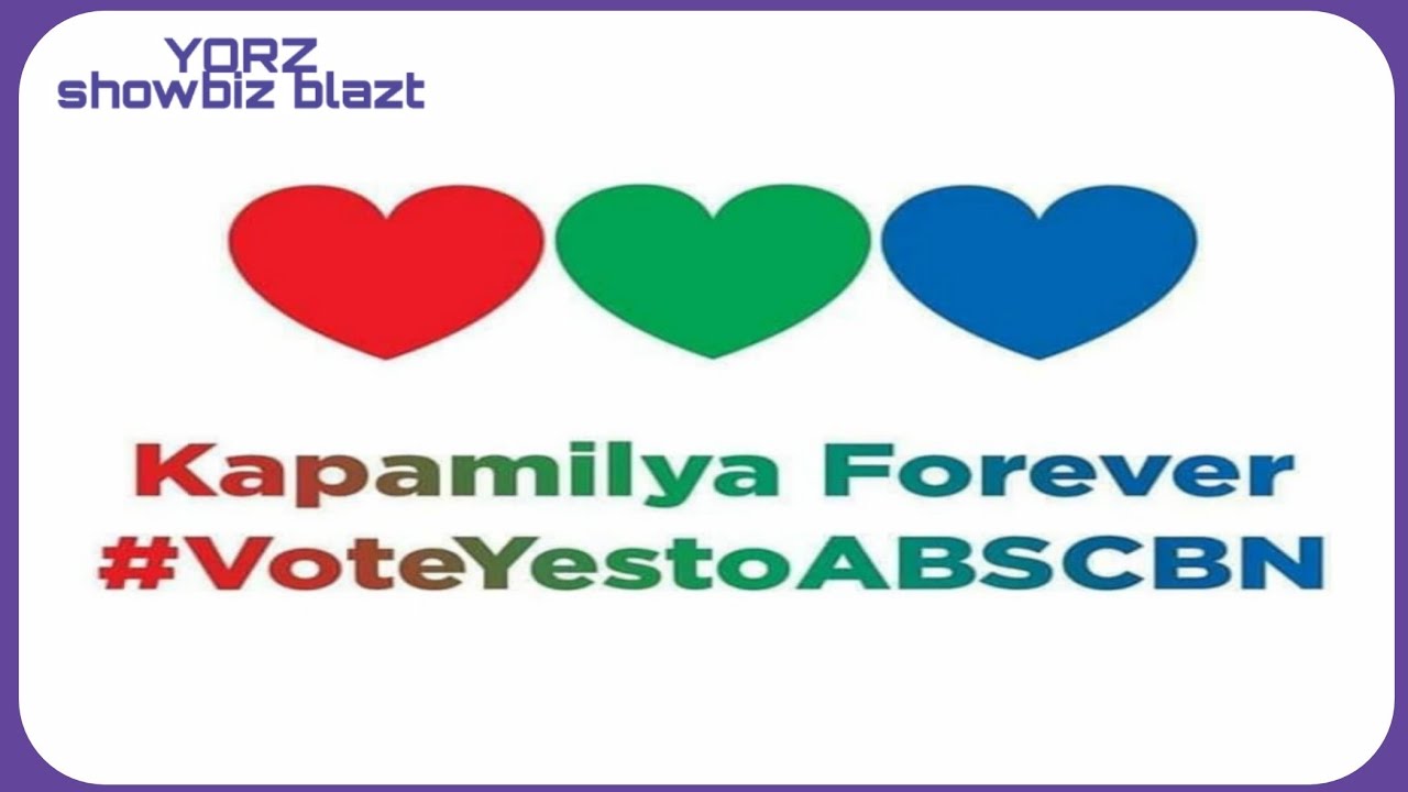 VOTE YES TO ABS CBN | IBALIK ANG ABS CBN - YouTube