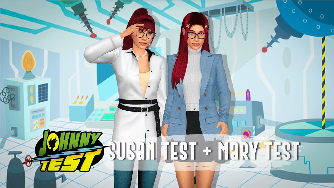 Johnny Test: The Test Sisters | The Sims 4 - YouTube