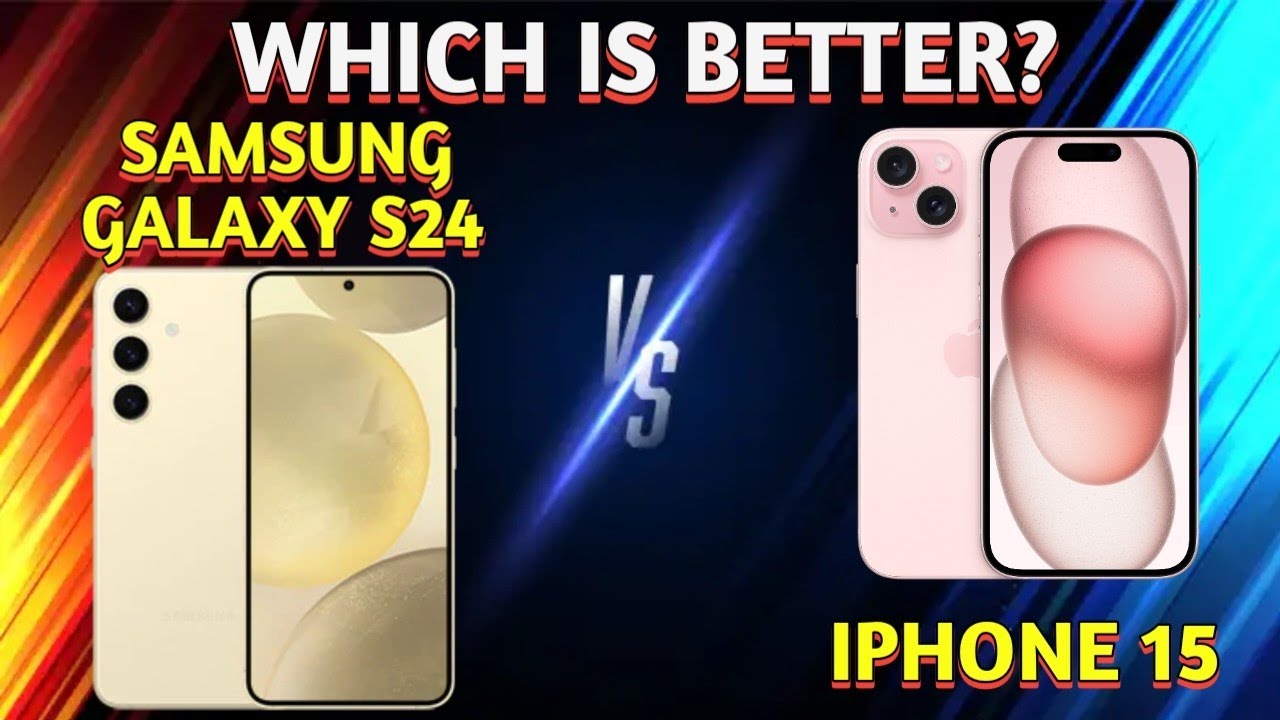 IPHONE 15 VS SAMSUNG GALAXY S24 Detailed Comparison - YouTube