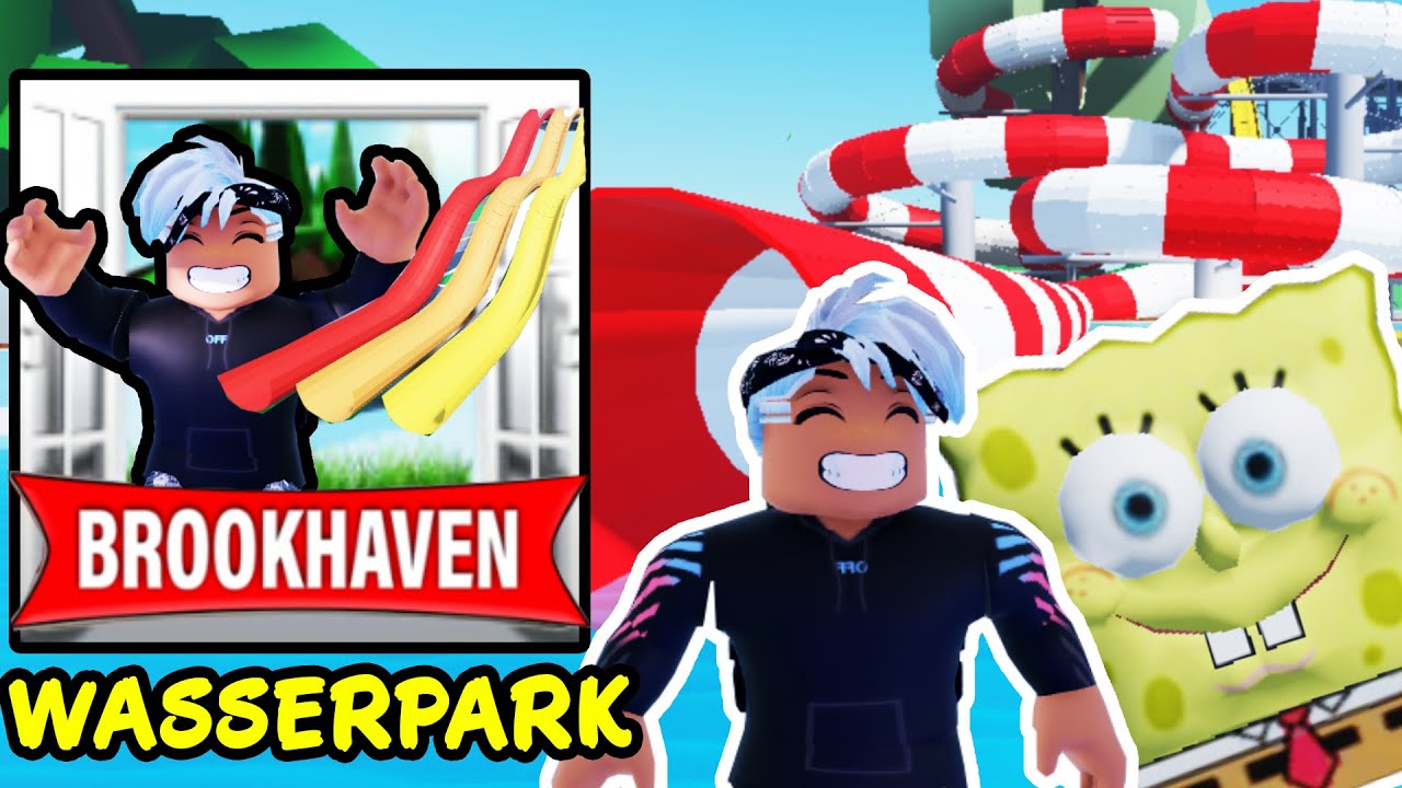 Ich habe EINEN WASSERPARK IN BROOKHAVEN GEBAUT [Roblox Brookhaven 🏡RP ...