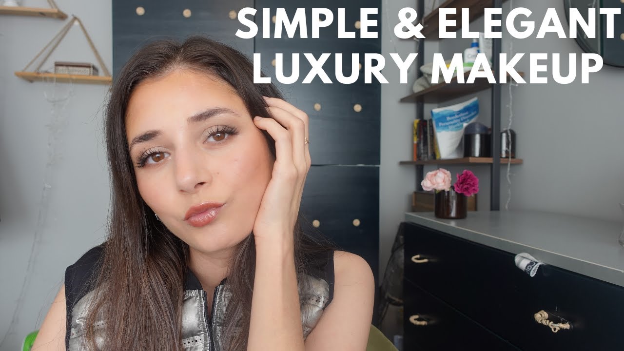 Full Face Of Luxury Makeup | Simple & Elegant Makeup Tutorial - YouTube