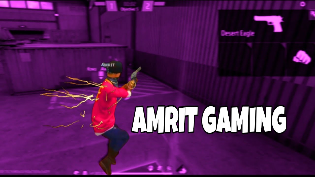 1VS4🤯CLUTCH IMPOSSIBE GAME FREE FIRE 🔥 || AMRIT GAMING 100K - YouTube