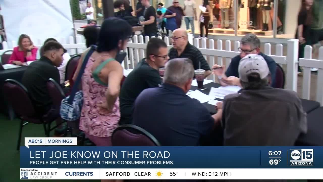 Let Joe Know helps consumers on the road - YouTube