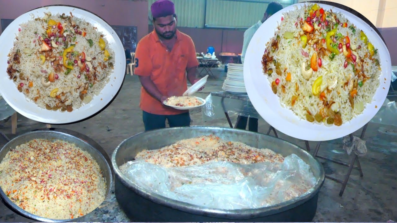 Kashmiri Pulao Recipe | कश्मीरी पुलाव चावल | Vegetable Pulao | Wedding ...