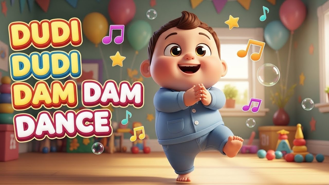 Dudi Dudi Dam Dam Dance | Fun Kids Dance Song | Baby & Toddler Rhymes ...