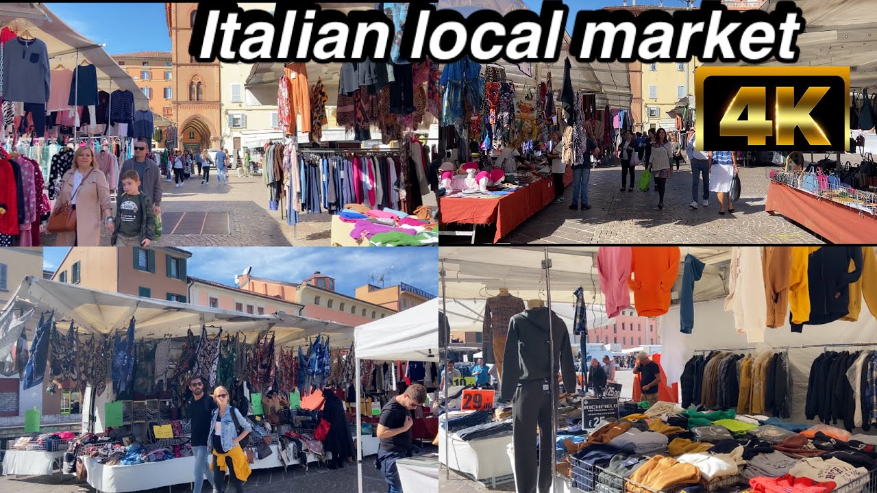 Local Market in Italy | Italian Street Market| Bologna, Italy - YouTube