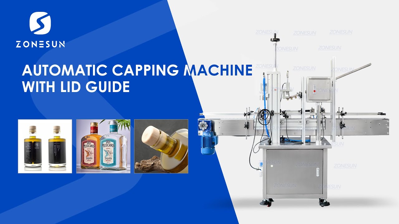 ZONESUN Custom | ZS-XG16D1 Automatic Cap Wine Wooden Cork Pressing Capping Machine With Cap ...