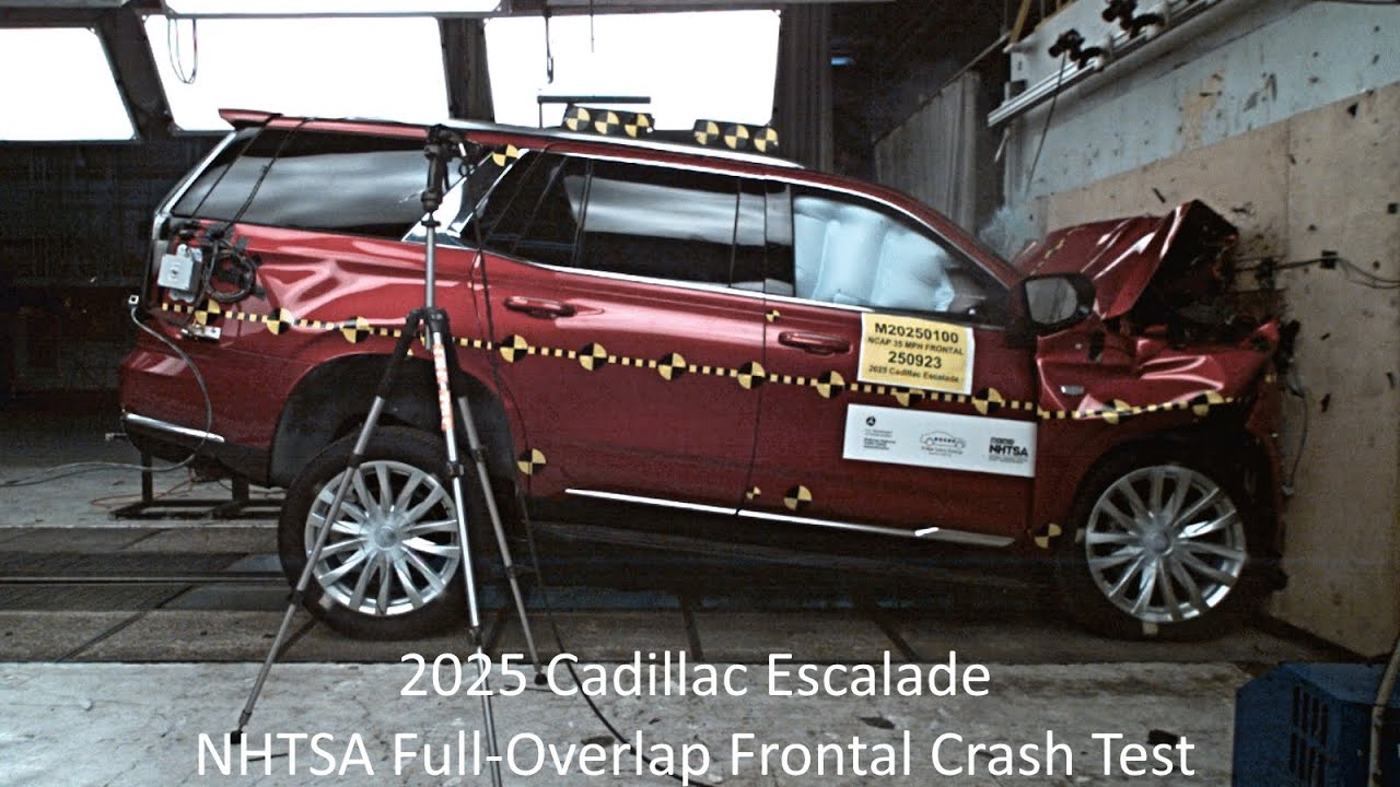 2025-2026 Cadillac Escalade / Escalade ESV NHTSA Full-Overlap Frontal ...