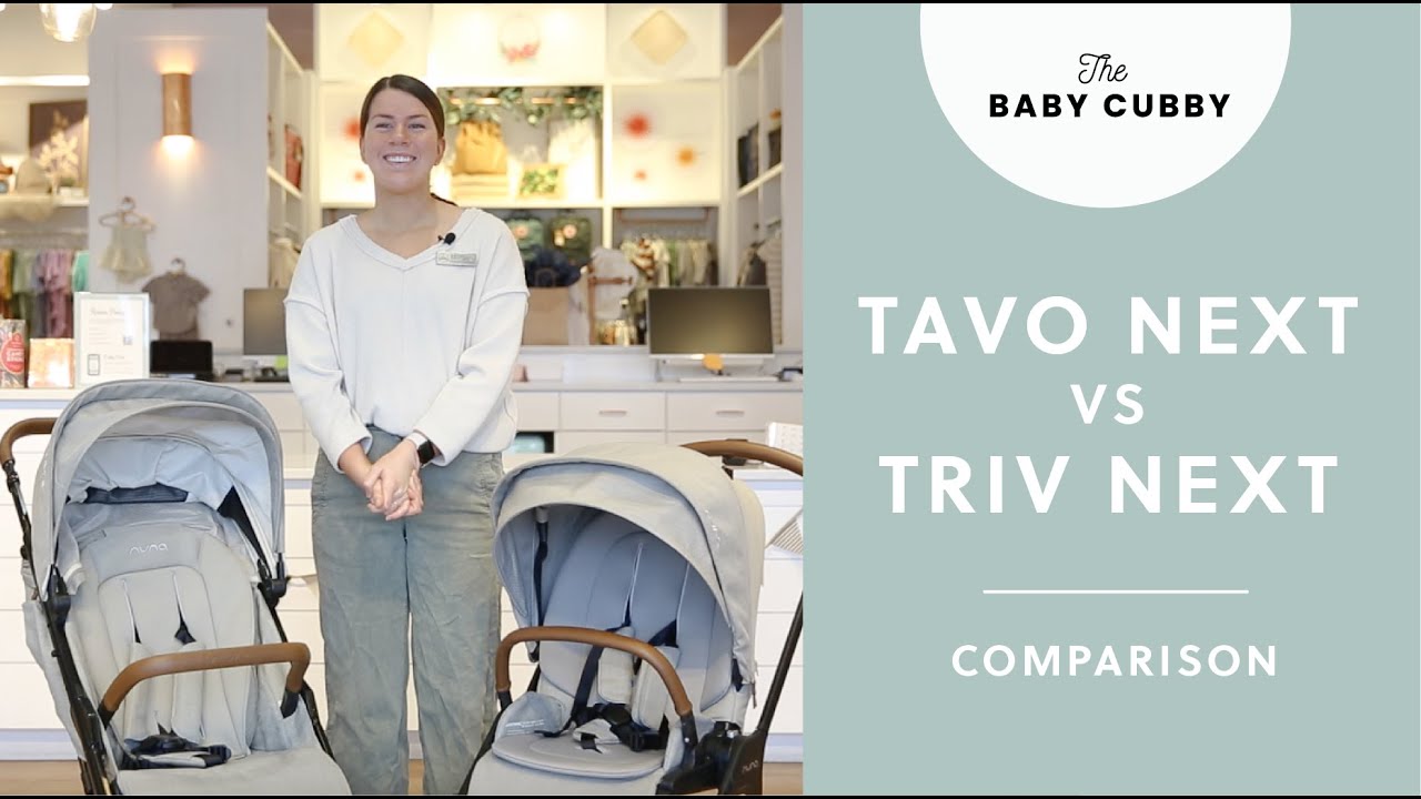 Nuna TRIV next vs Nuna TAVO next | Stroller Comparison - YouTube