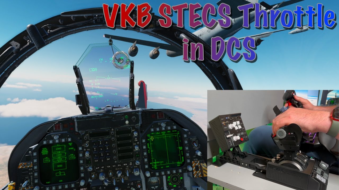 DCS VR | Using My New STECS Max Throttle - YouTube