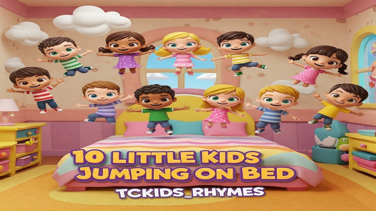 Ten in the Bed Song 🛏️ | Fun Counting Song for Kids | Sing Along ...