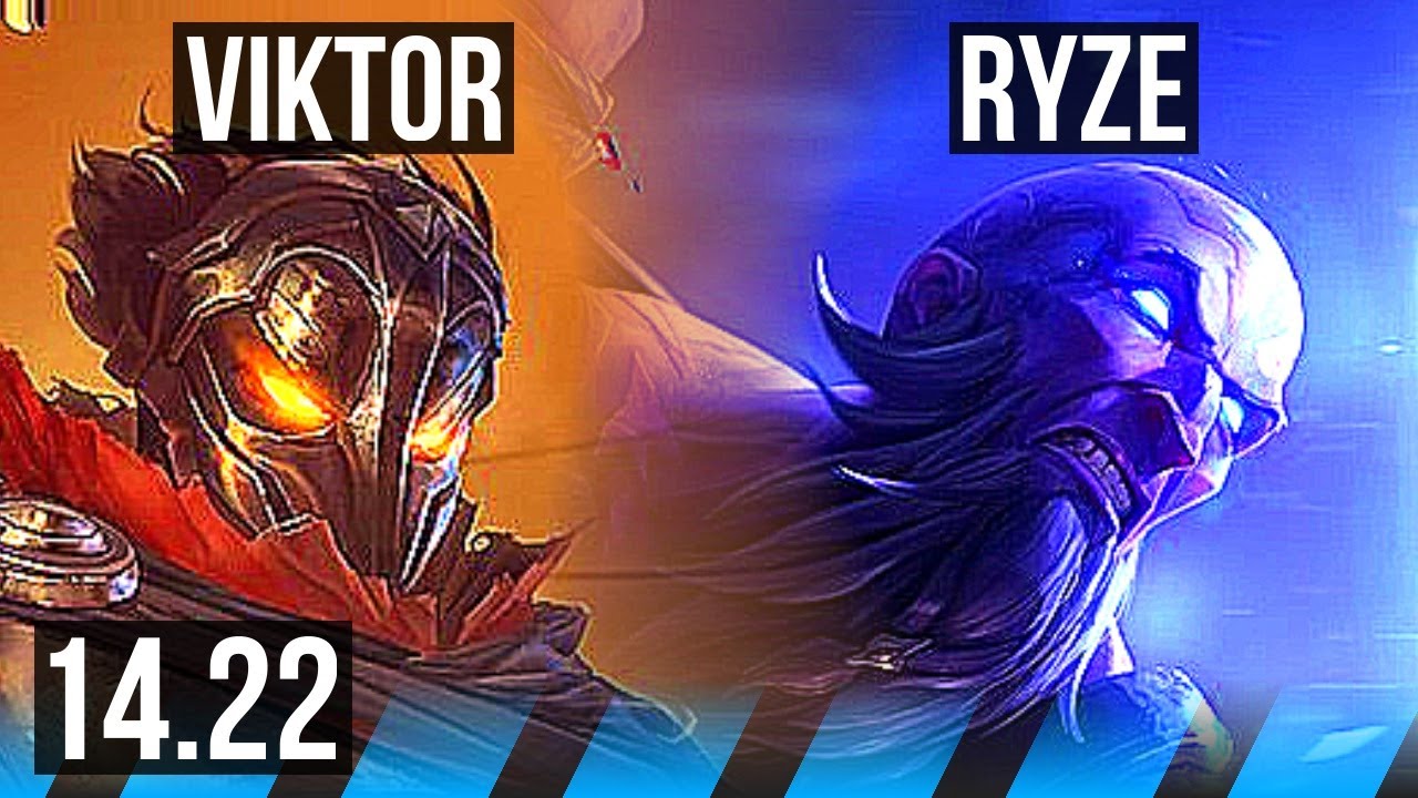 VIKTOR vs RYZE (MID) | KR Master | 14.22 - YouTube