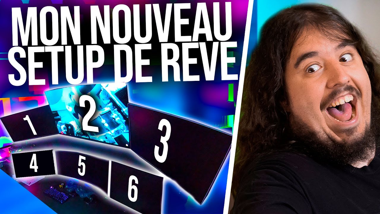 Mon nouveau SETUP est PRÊT ! (Et il est Incroyable !!) - YouTube