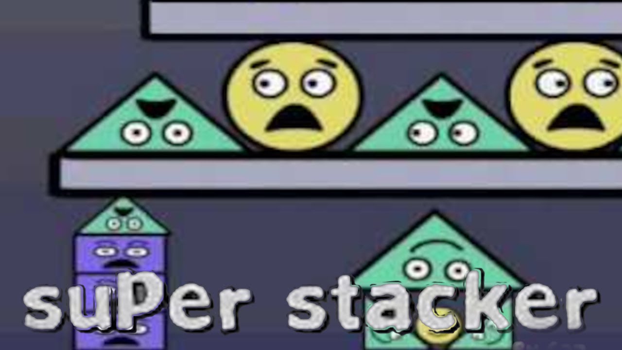 Super Stacker 1 (Flash Game FULL walkthrough) Commentary - YouTube